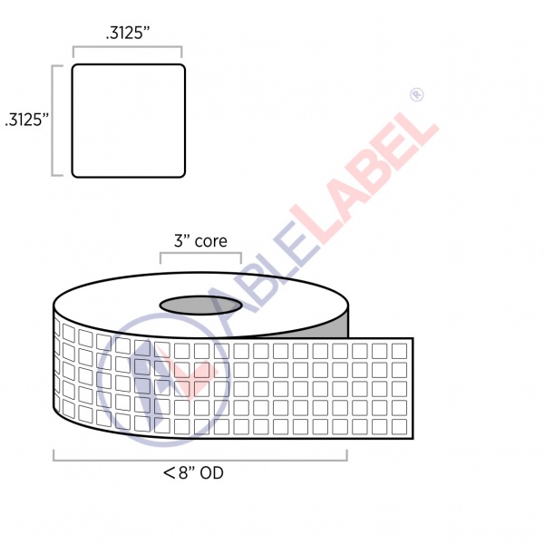 Circuit Board Labels | Glossy White Polyester Labels | Able Label | 0. ...