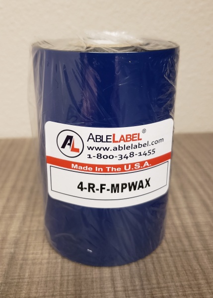 Datamax ™ Compatible Economy Wax Ribbons | 4" x 1181' Black Economy Wax ...