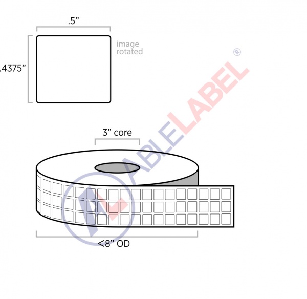 Circuit Board Labels | Glossy White Polyester Labels | Able Label | 0. ...